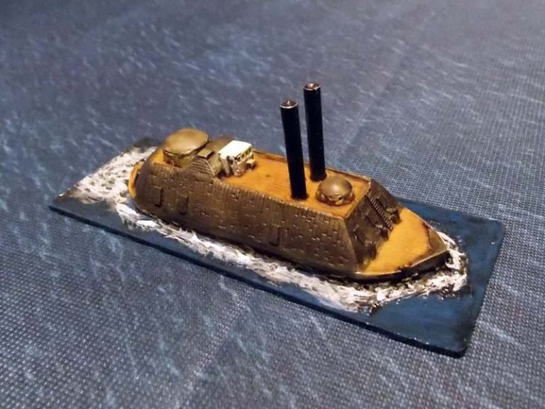 ACW ironclad painting – Little Wargaming Worlds